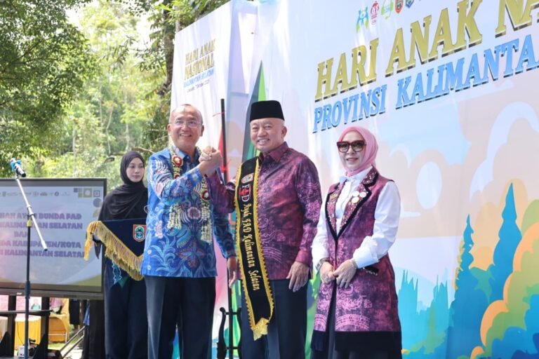 Gubernur Kalsel Muhidin Buka Hari Anak Nasional 2025 di Loksado ...