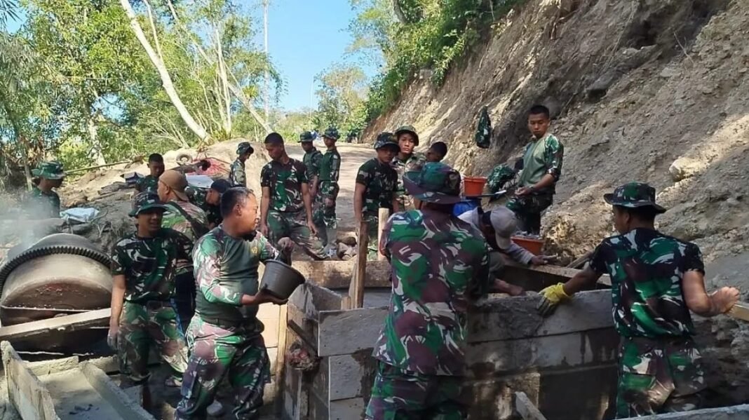 TNI AD Percepat Pemulihan Infrastruktur Pascabencana Aceh Tengah ...